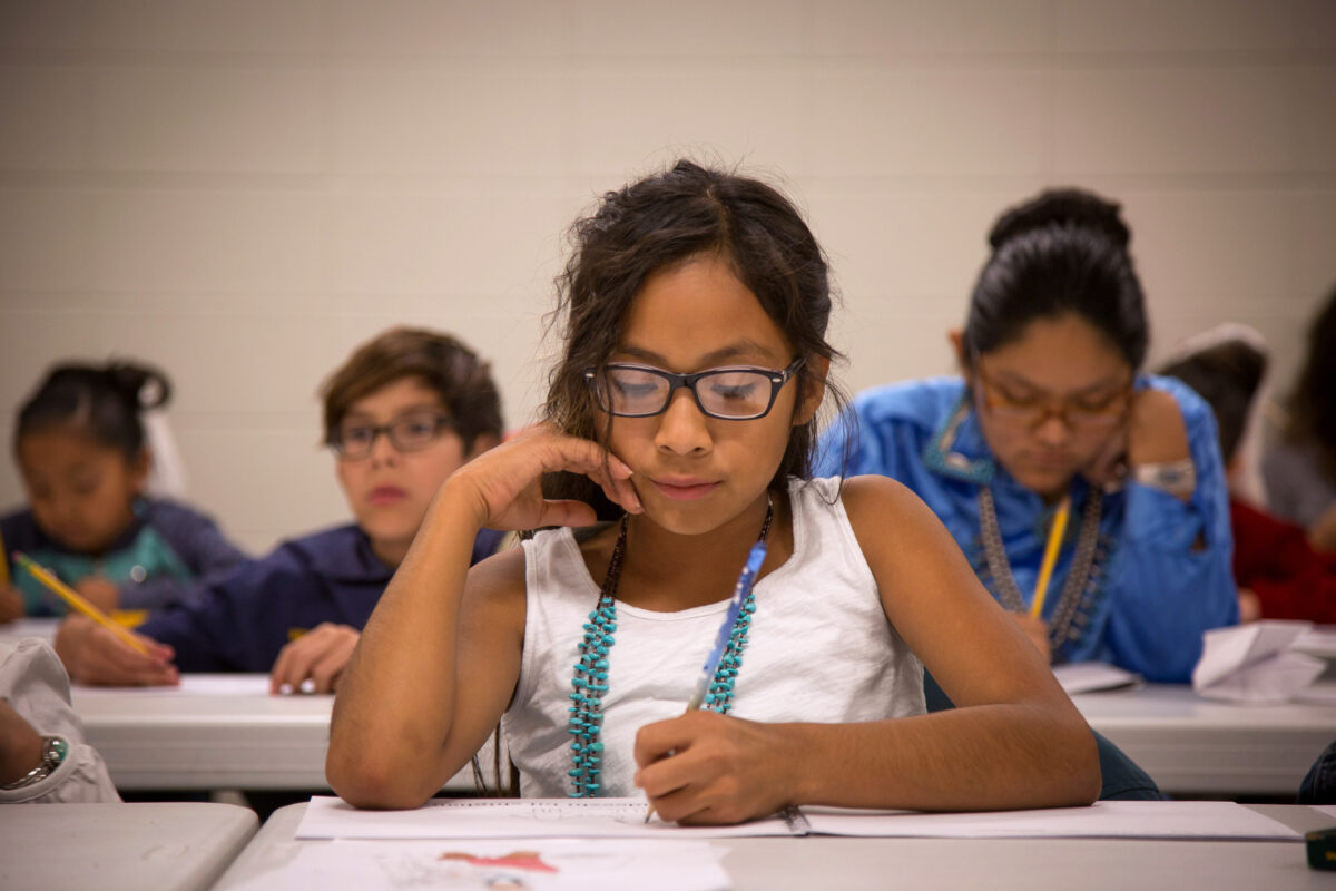 Davis School District children learn Navajo language in weekly classes ...